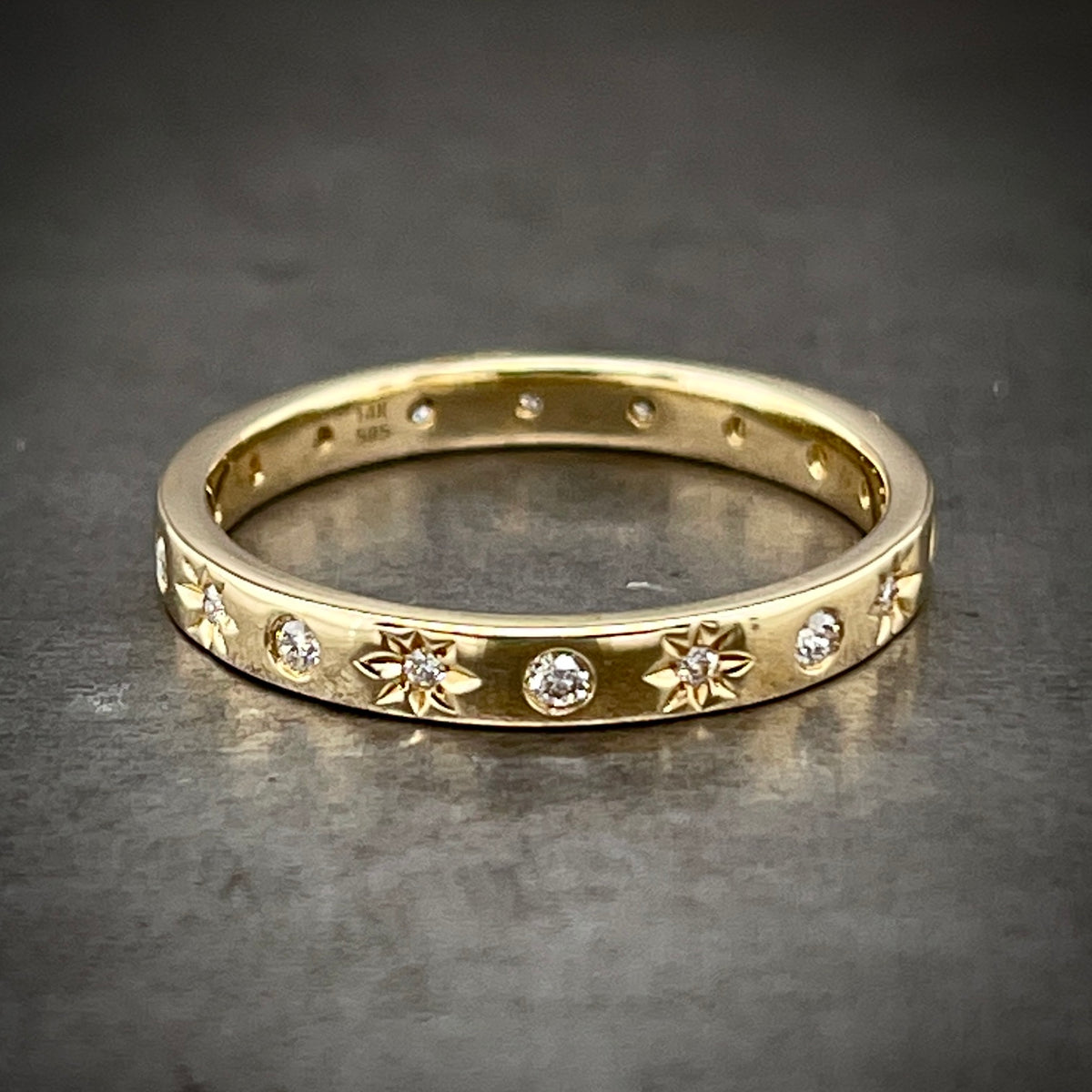 Diamond Star Ring — William Travis Jewelry